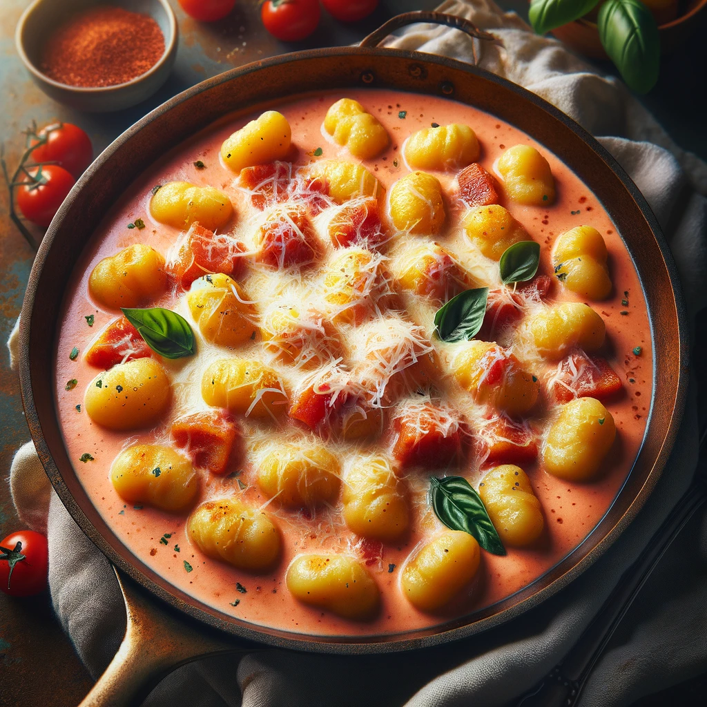 ניוקי ברוטב רוזה בסיר אחד מדהים בטירוף - פסיפלורה מתכונים